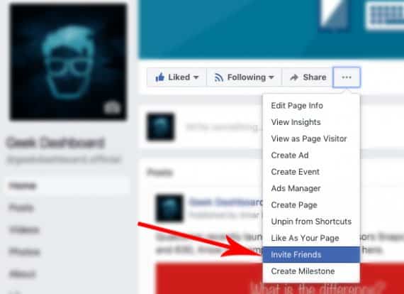 How To Invite All Friends to like Facebook Page in Single Click