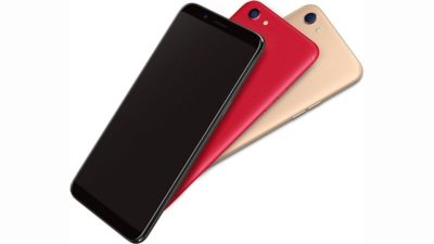Oppo F5 with 20 MP Front Camera and 6-inch FullVision Display Launched