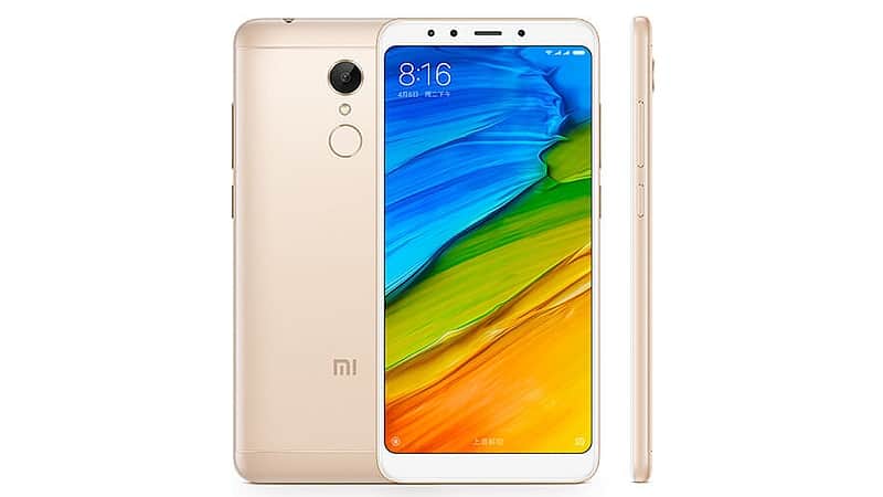 Xiaomi Launched Redmi 5 in India with 5.7-inch Display and 3300 mAh Battery