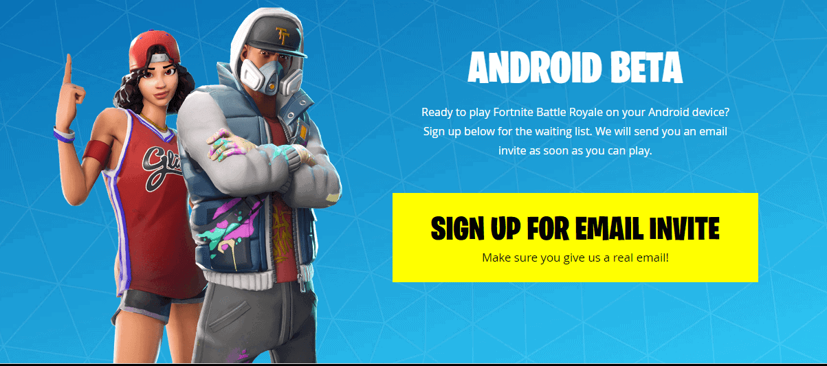 Here's how you can get Fortnite on your Android Smartphone or Tablet