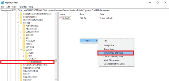 2 Ways to Fix CredSSP Encryption Oracle Remediation Error in Windows 10