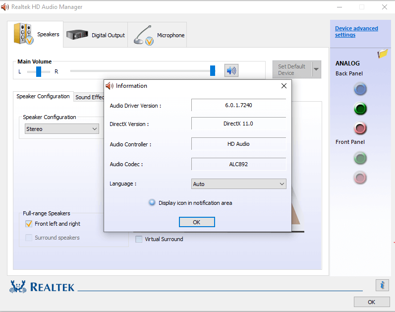 How to Download and Reinstall Realtek HD Audio Manager in Windows 10