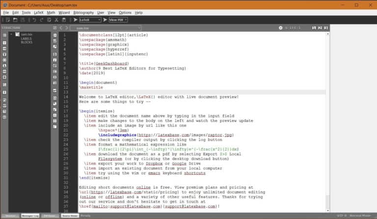 11 Best LaTeX Editors For Windows, Linux, Mac and Online Tools in 2025