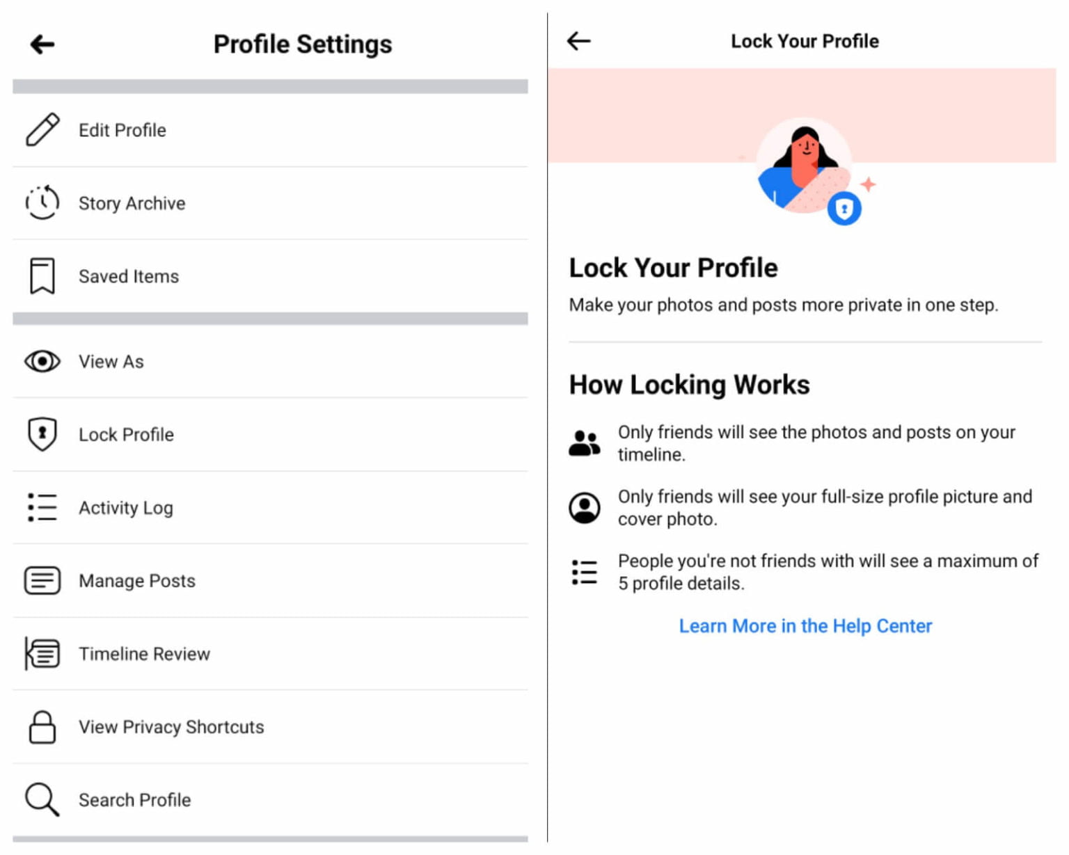 How to Lock Facebook Profile and Hide Posts, Images, Videos to Strangers