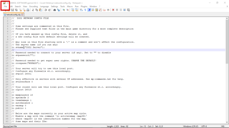 How to Open, Edit and Save .CFG Files in Windows Computer