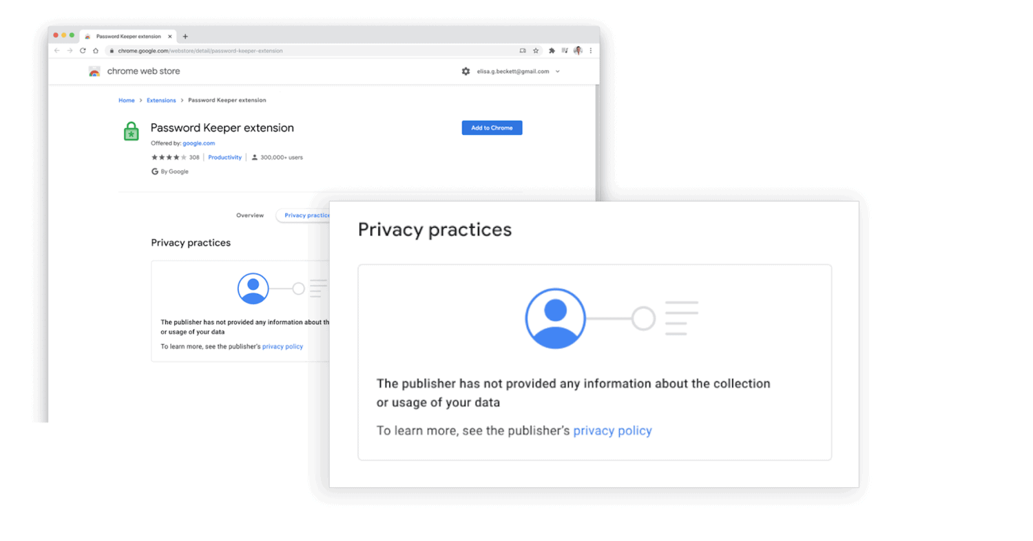 Google Chrome's new privacy policy for developers and its implications.
