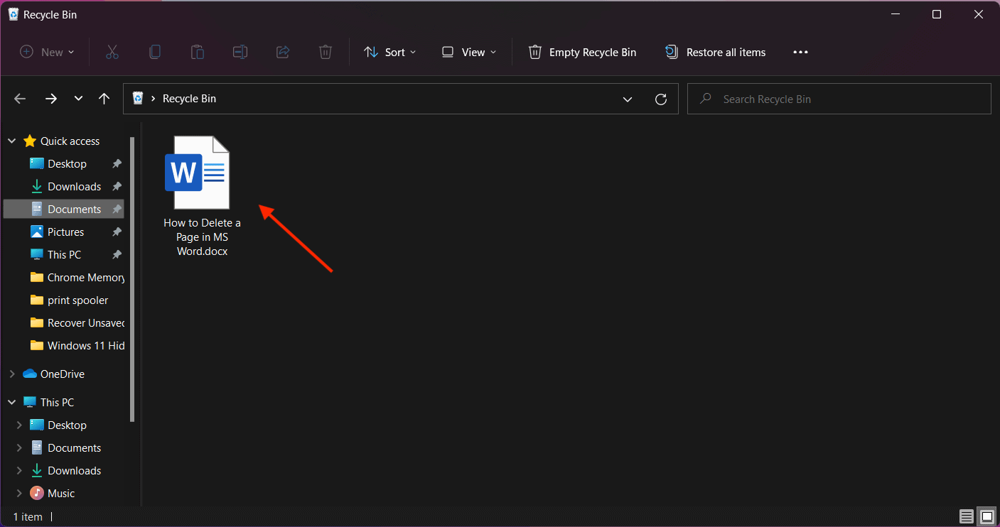 How to Recover Unsaved Word Document on Windows PC or Laptop