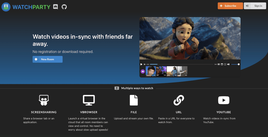 8 Rabbit Alternatives to Watch Videos Together With Friends Online