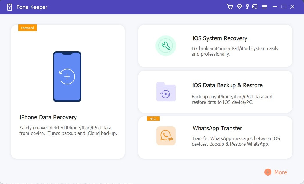 AceThinker Fone Keeper: The Data Recovery Aid for All iOS Devices