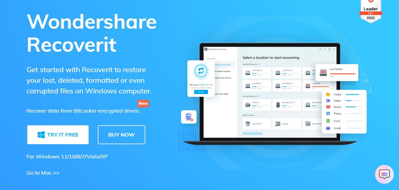 How to Recover Files and Data After System Crash Using Wondershare Recoverit