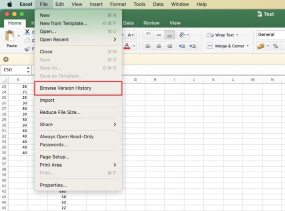 How to Recover Unsaved Excel Files on macOS