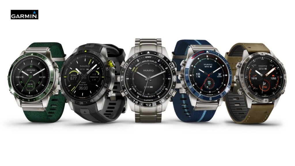 Garmin MARQ Gen 2 Luxury Smartwatches with Grade-5 Titanium Build ...