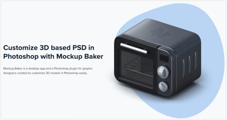 Mockup Baker: Create Realistic 3D Mockups Effortlessly in Adobe Photoshop