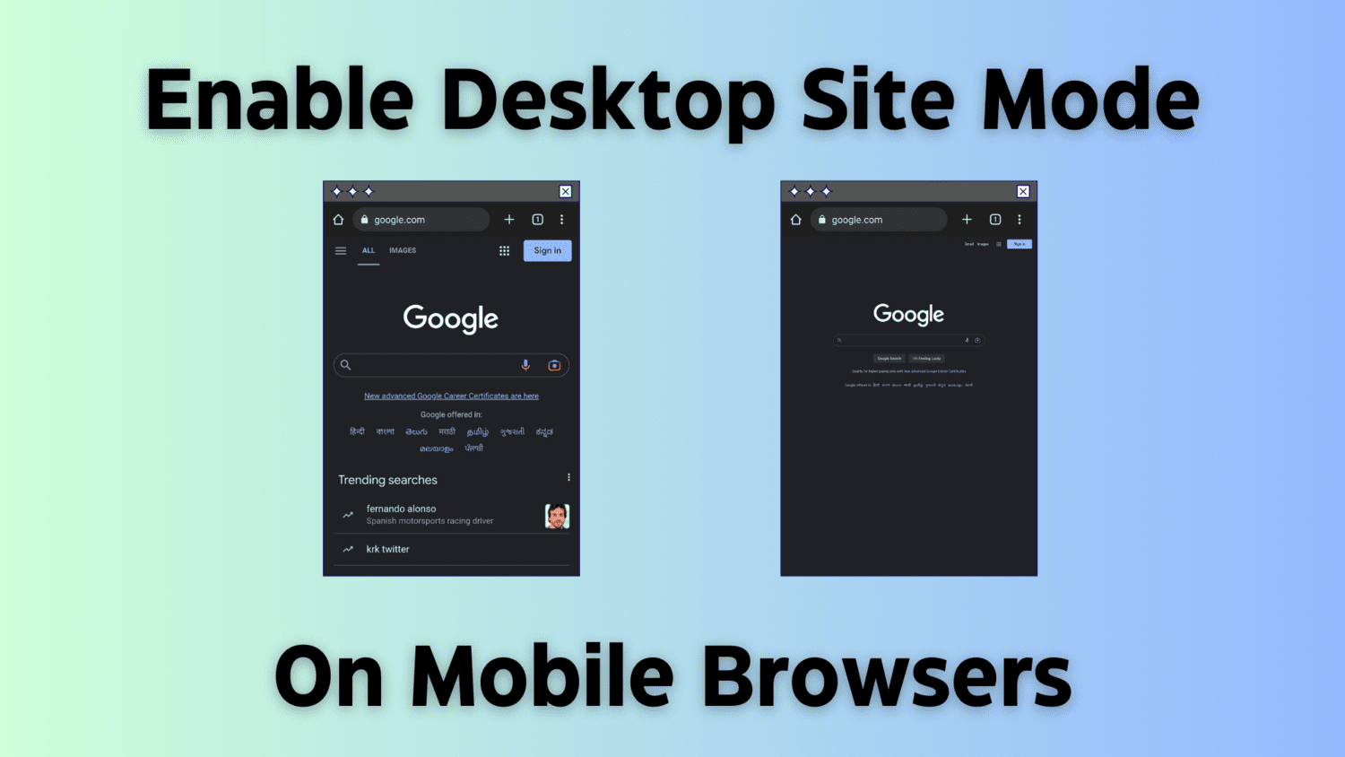 How to View Any Website in Full Desktop Mode on Smartphone