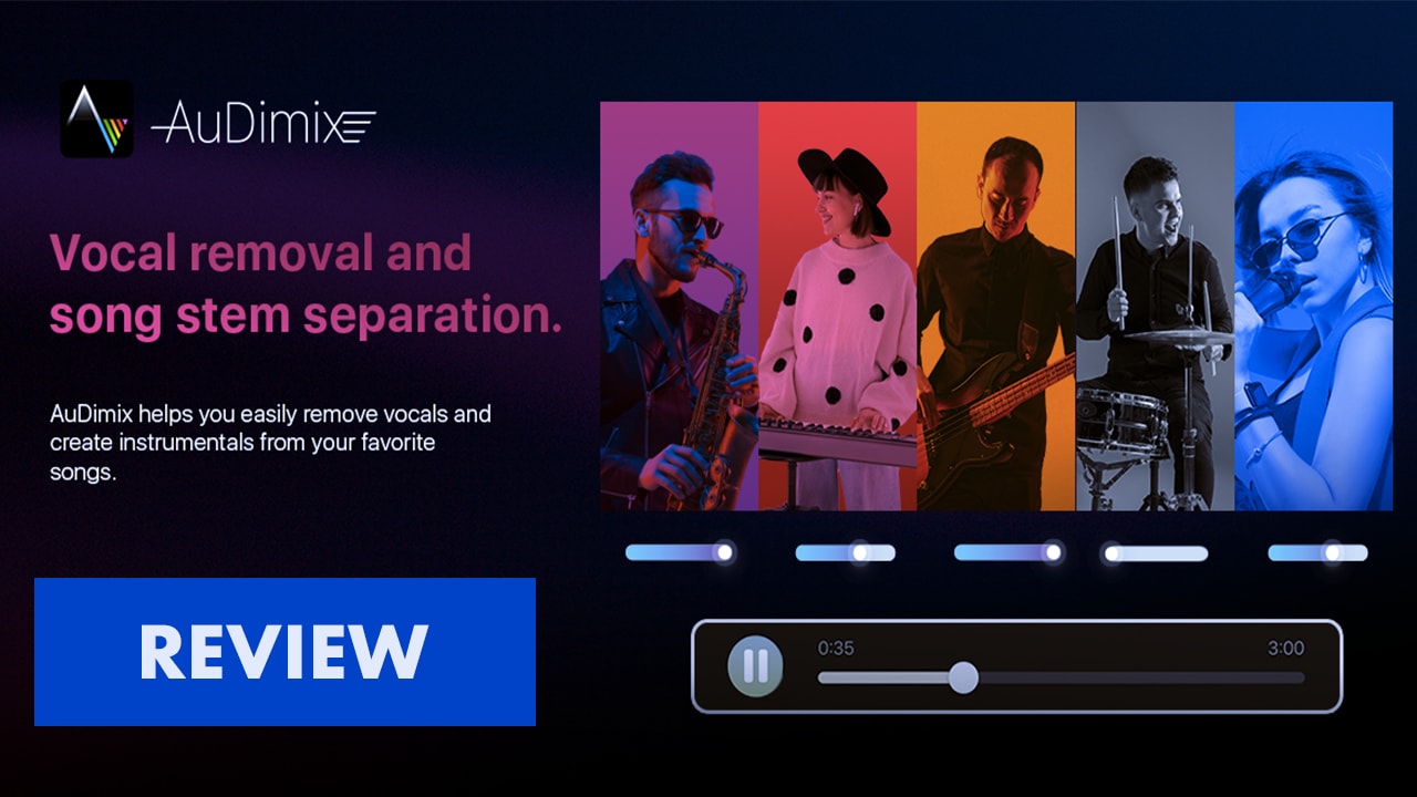 AuDimix Review - The Ultimate Tool to Split Music Stems