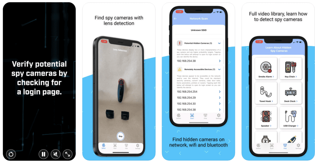 7 Best Hidden Camera Detector Apps for iPhone in 2025