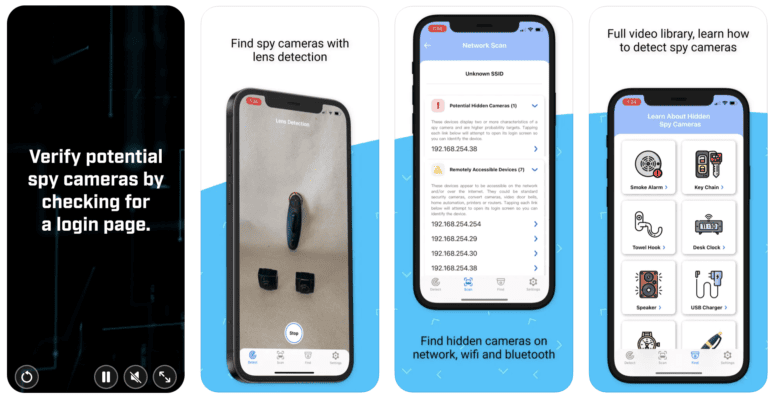 7 Best Hidden Camera Detector Apps for iPhone in 2025