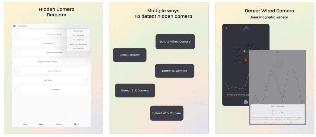 7 Best Hidden Camera Detector Apps for iPhone in 2025