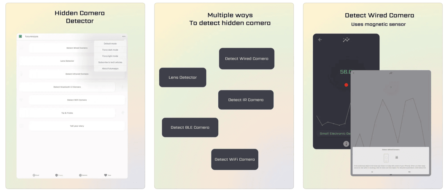 7 Best Hidden Camera Detector Apps for iPhone in 2025
