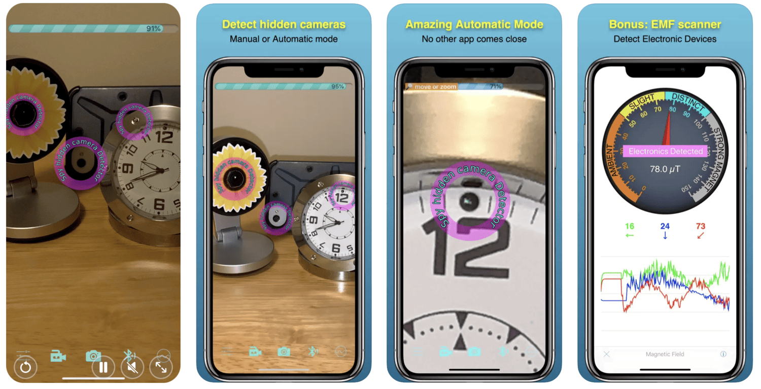 7 Best Hidden Camera Detector Apps for iPhone in 2025