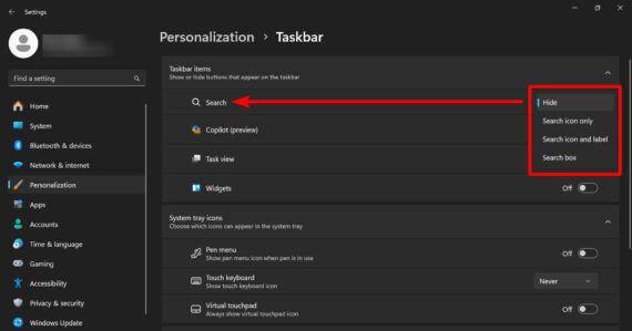 How to Hide Running Apps from Taskbar in Windows 11