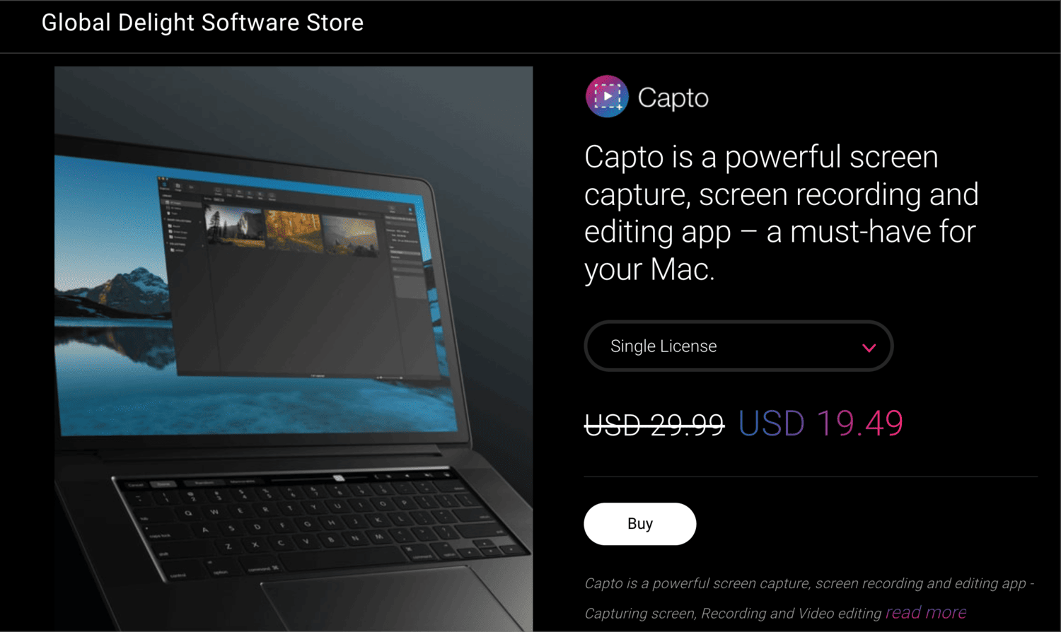 Capto for Mac - Your All-in-One Screen Recording and Editing Solution