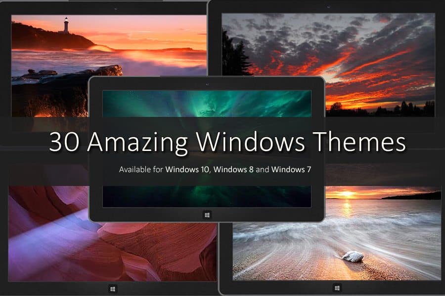 30 Stunning Windows Themes of Natural Wonders
