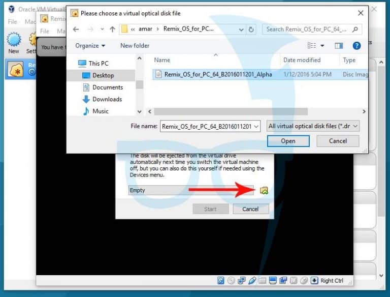 How to Install Remix OS on VirtualBox [Windows, MAC & Linux]