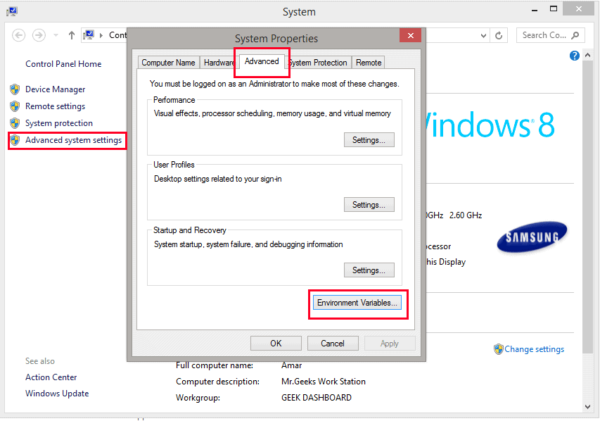 How to Download Java for Windows 8 and Set Java Path