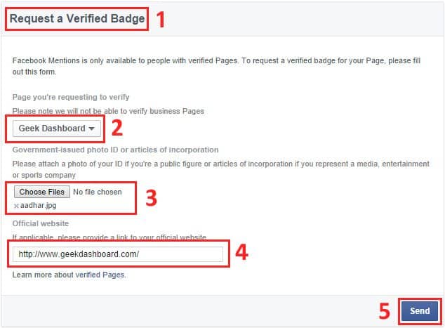 How to request to Verify Facebook Page Manually in 5 Minutes